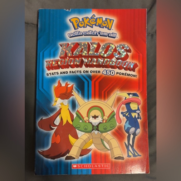 Pokemon | Other | Pokemon Kalos Region Hand Book | Poshmark
